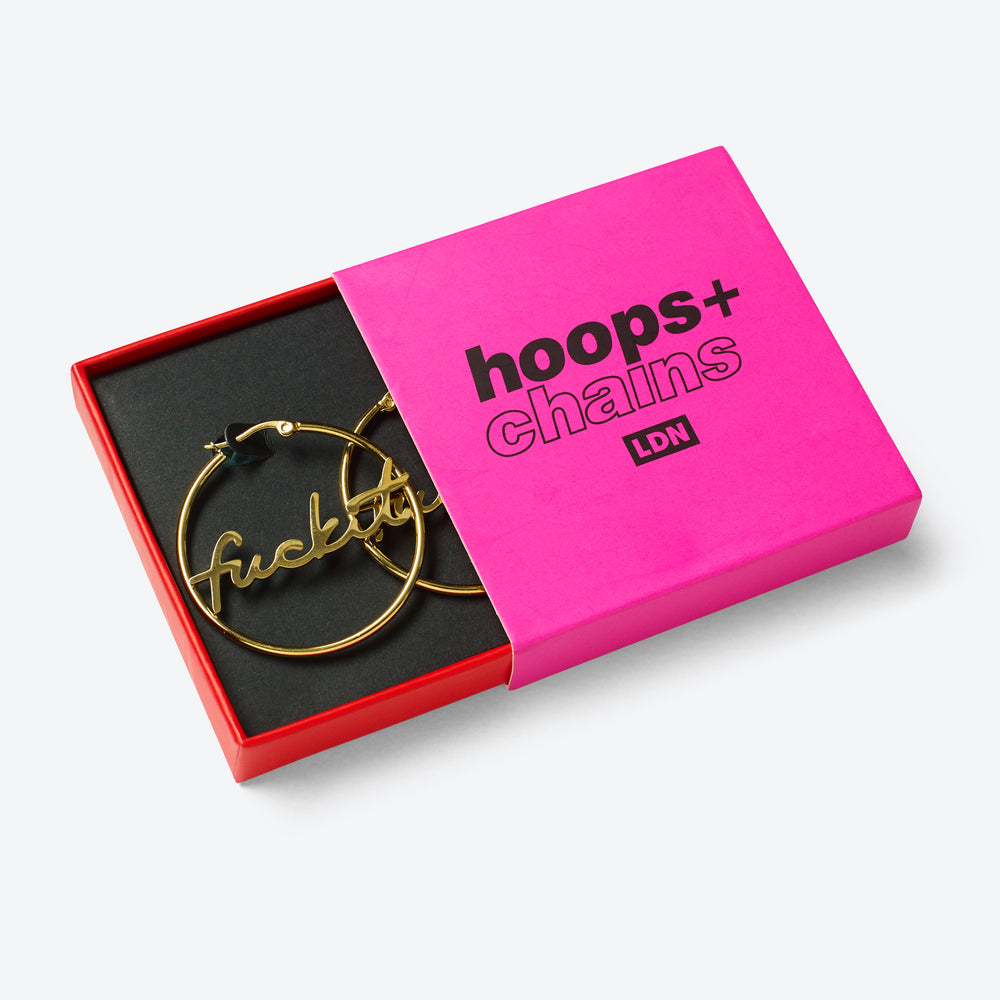 Hoops + Chains LDN Waterproof Jewellery - BUY 2 GET 3RD FREE CODE YES3