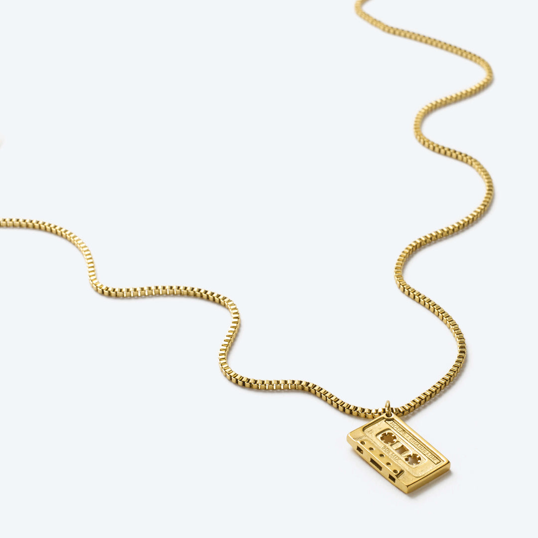 90's Mix Tape Pendant Chain – Hoops + Chains LDN